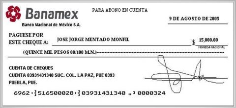 Finalmente,+un+cheque+para+abono+en+cuenta+,+solo+puede+ser+NOMINATIVO ...